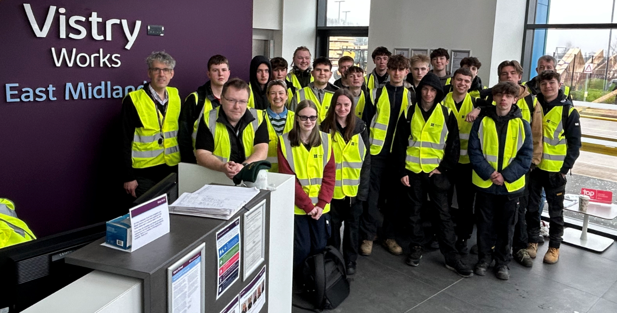 Construction T Level Students Visit Vistry’s Innovation Centre and ...